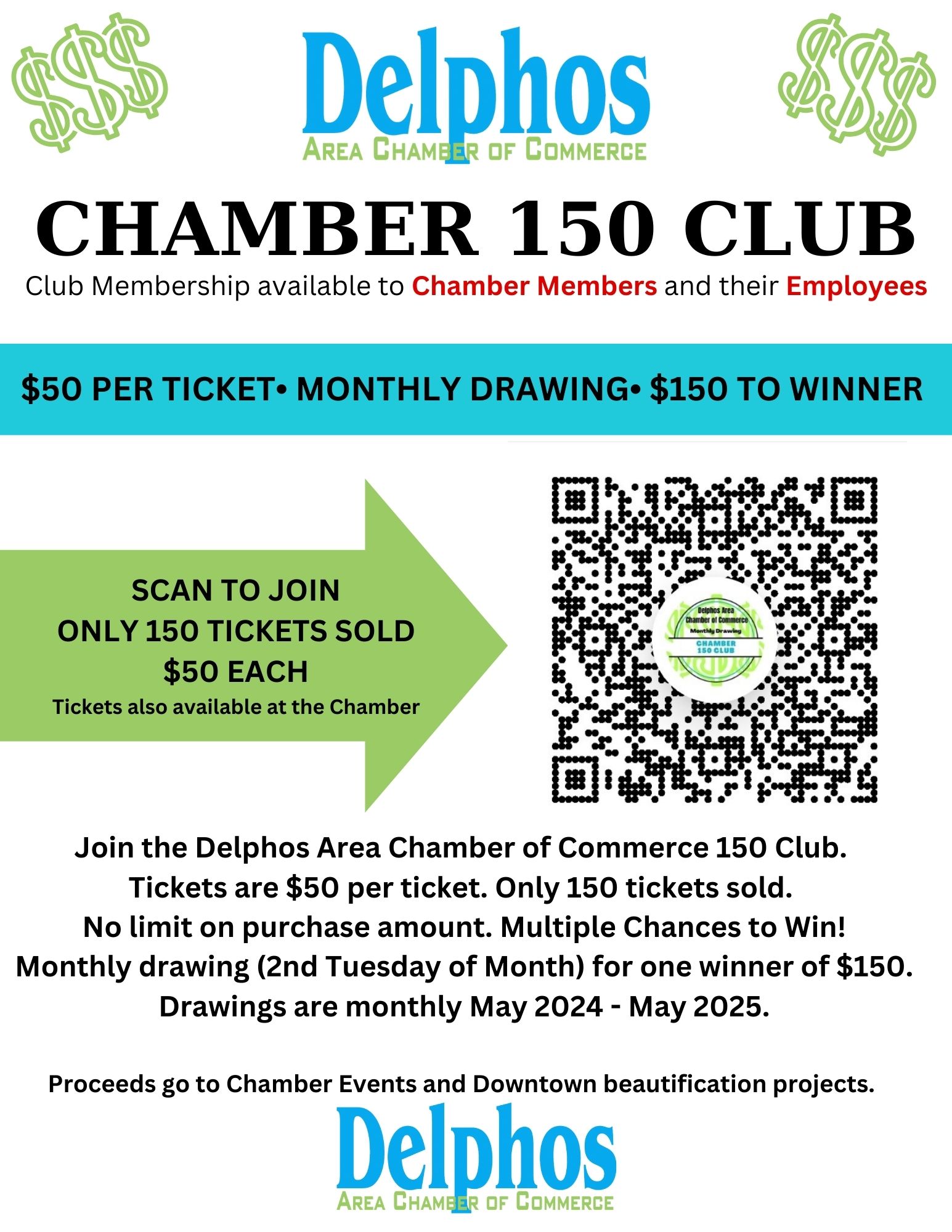 CHAMBER 150 CLUB - Delphos Area Chamber of Commerce