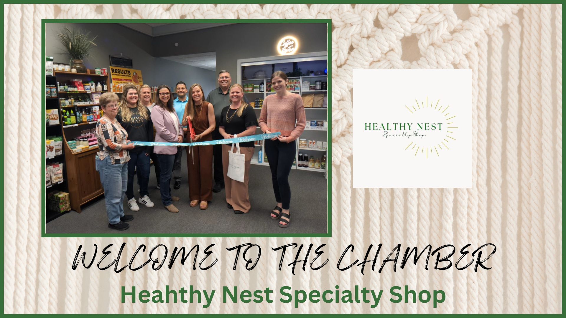 Welcome to The Chamber Healthy Nest Specialty Shop - Delphos Area ...